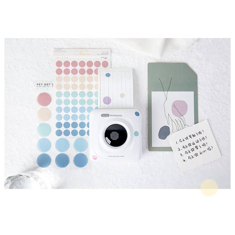 Dot Journal Stickers Bujo Journaling Accessories - Cloudy