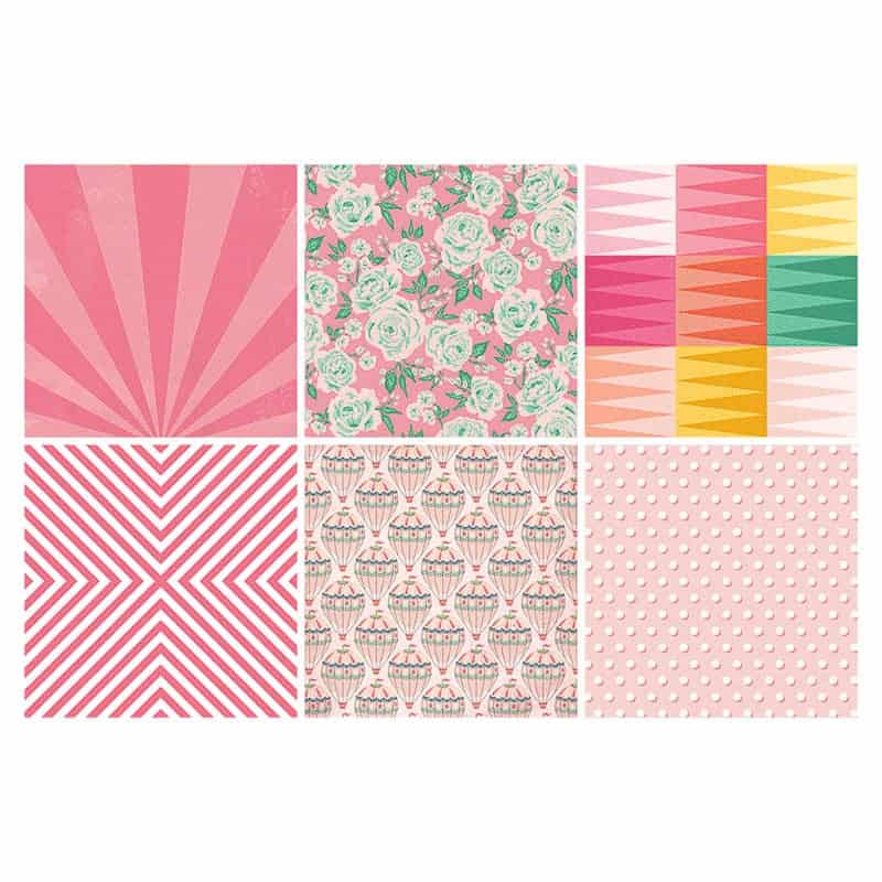 Scrapbooking Paper Pack Circus - 10 x 10 inch