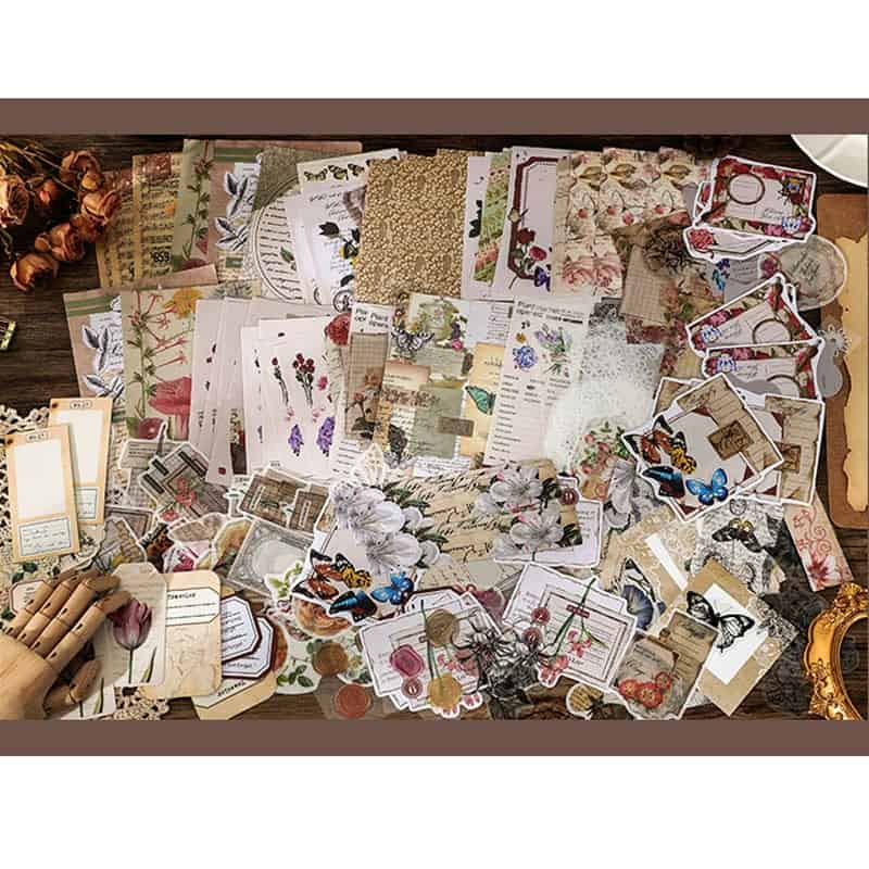 Journaling Craft Ephemera Kits - Scrapbook Set - La Laila