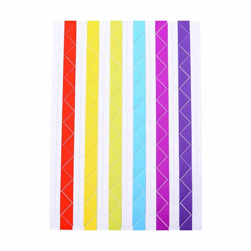 Colourful Photo Mounting Stickers - Clear - La Laila